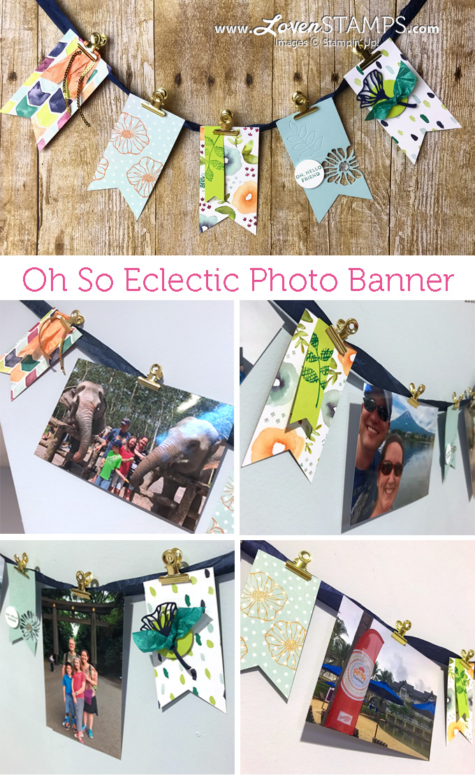 Make Your Own Summer Banner: Naturally Eclectic - LovenStamps