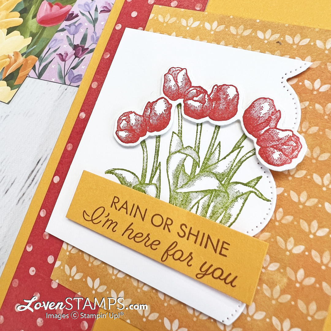 Springtime Tulips with Flowering Rain Boots and Stampin' Up!®'s ...