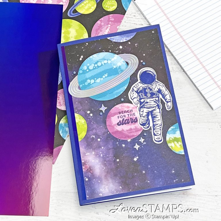 DIY Notebook: Reach for the Stars, Astronaut from the Stampin' Up ...