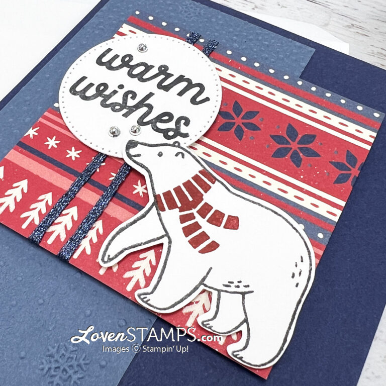 Need Christmas Cards? Try This Beary Cute Layout with Stampin' Up!®'s ...