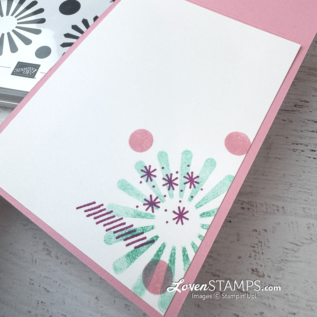 How to Collage with Round We Go with Stampin' Up!®'s Dotted Circles 3D Embossing Folder ...